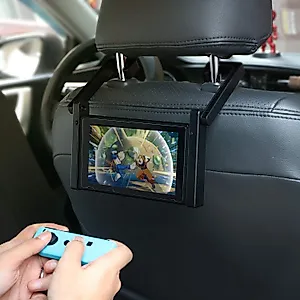 ECHZOVE Stand for Switch, Portable and Adjustable Car Holder and Playstand for Switch