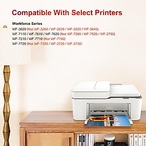 ejet 252XL Remanufactured Ink Cartridge Replacement for Epson 252 Ink 252 XL T252 T252XL Ink for Workforce WF-3640 WF-3620 WF-7210 WF-7710 WF-7720 Printer (2 Cyan, 2 Magenta, 2 Yellow, 6-Pack)