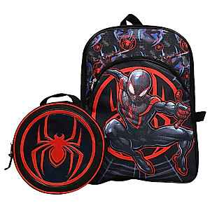 Marvel Spider-Man Miles Youth Lunch Tote & Backpack
