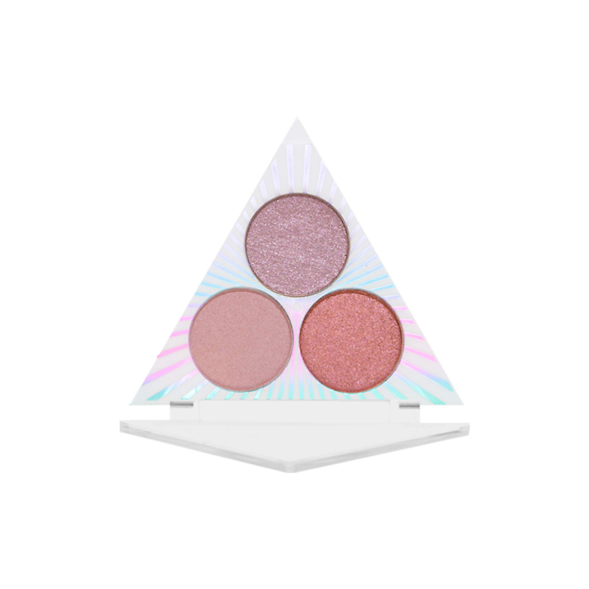 wet n wild Crystal Cavern Mega Glo Eyeshadow Trio, Rose Quartz