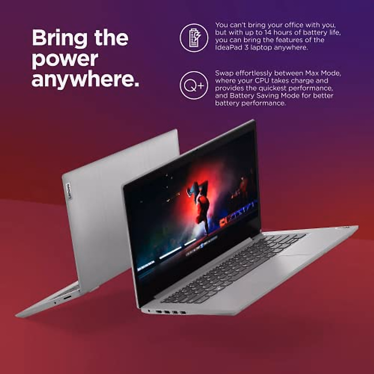 Lenovo Ideapad 3i Flagship 14'' FHD Laptop for Business and Students Essential, 12GB RAM, 512GB NVMe SSD, Intel Dual Core Processor, Wi-Fi 6, HDMI, Dolby Audio, Windows 11 Home, GM Accessories, Gray