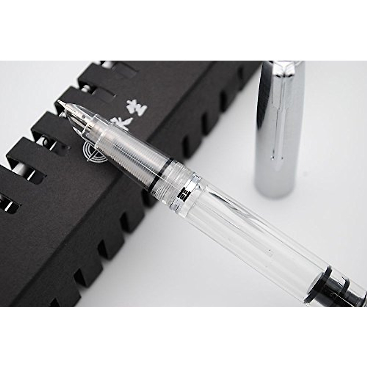 czxwyst 601 Steel Cap Vacumatic Fountain Pen (transparent-2)