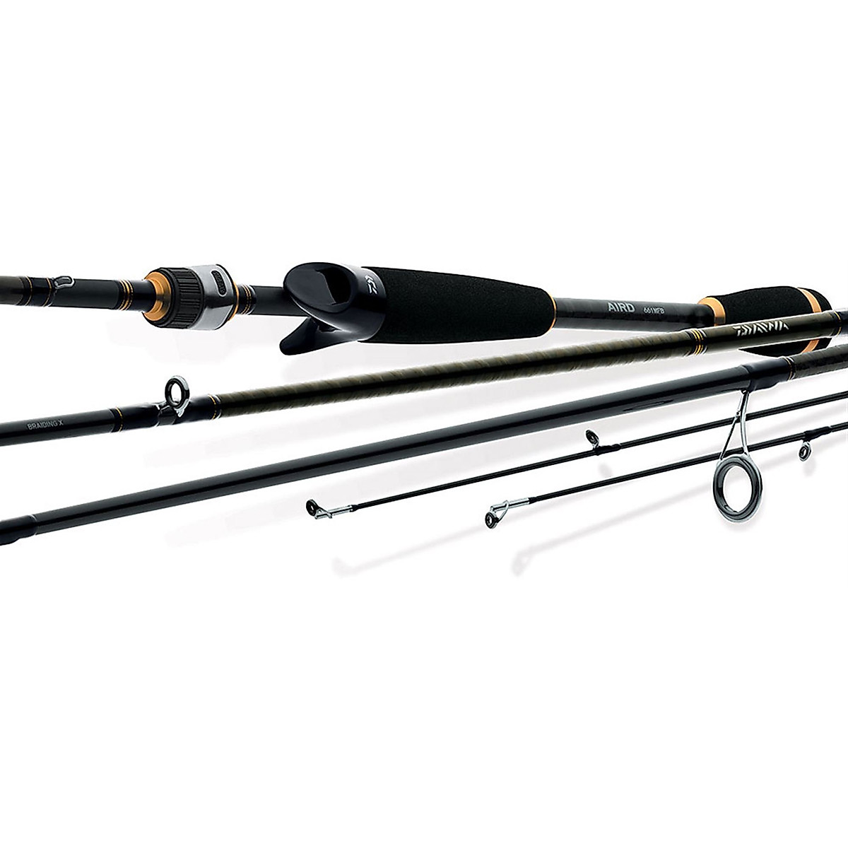Daiwa AIRX731MHFB Aird-X Braiding-x Casting Rod, 7'3" Length, 1Piece Rod, Medium/Heavy Power, Fast Action