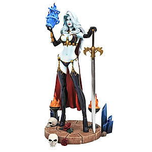 DIAMOND SELECT TOYS Femme Fatales: Lady Death IV PVC Figure,Multicolor,9 inches