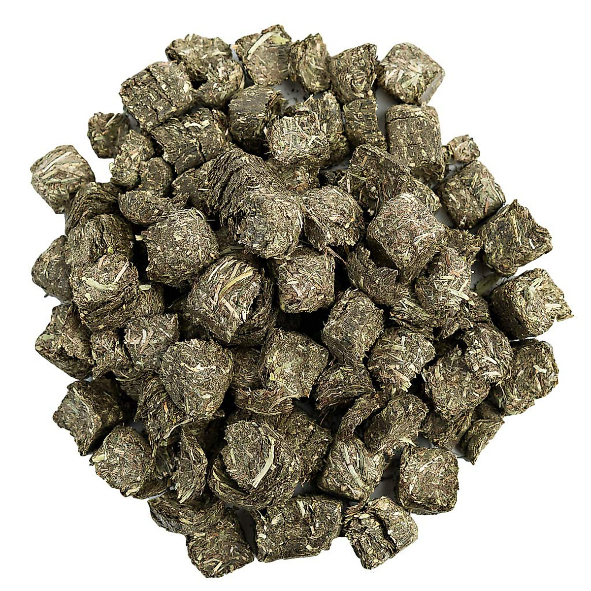 Small Pet Select - Straight Timothy Hay Cubes - 100% All Natural Timothy Hay, Not Blended - Delivered Fresh, Guarantee, (5 lb)