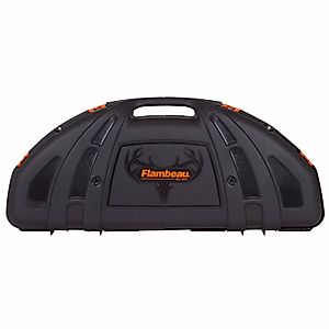 Flambeau Outdoors 6461SC Safe Shot Bow Case, Portable Bow Storage,Black