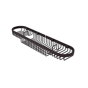 Allied Brass BSK-275LA-ABZ Oval Combination Shower Basket, Antique Bronze