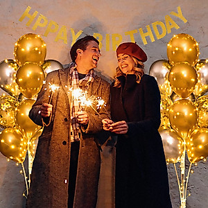 Cicicooie Balloon Stand Kit for Floor with String Light 2 Set Gold and Silver Centerpieces Balloon Holder Decoration for Wedding Adult Birthday Party Bachelorette Party Graduation