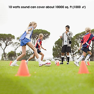 ZOWEETEK ZW-Z258 Portable Rechargeable Mini Voice Amplifier for Teachers with Wired Microphone Headset and Waistband,Supports MP3 Format Audio for Singing,Training,Speech,Tour Guide,Power Amplifiers