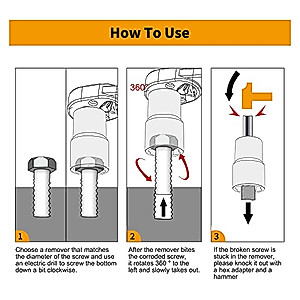 Lug Nut Remover 6 Pieces Twist Socket Set Extractor Tool Metric Bolt and Lug Nut Extractor Socket Tools