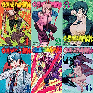 Chainsaw Man Collection 13 book set volumes 1-11 and Tatsuki Fujimoto Before Chainsaw Man: 17-21 and 22-26 by Tatsuki Fujimoto and Kokuyo limited edition notebook