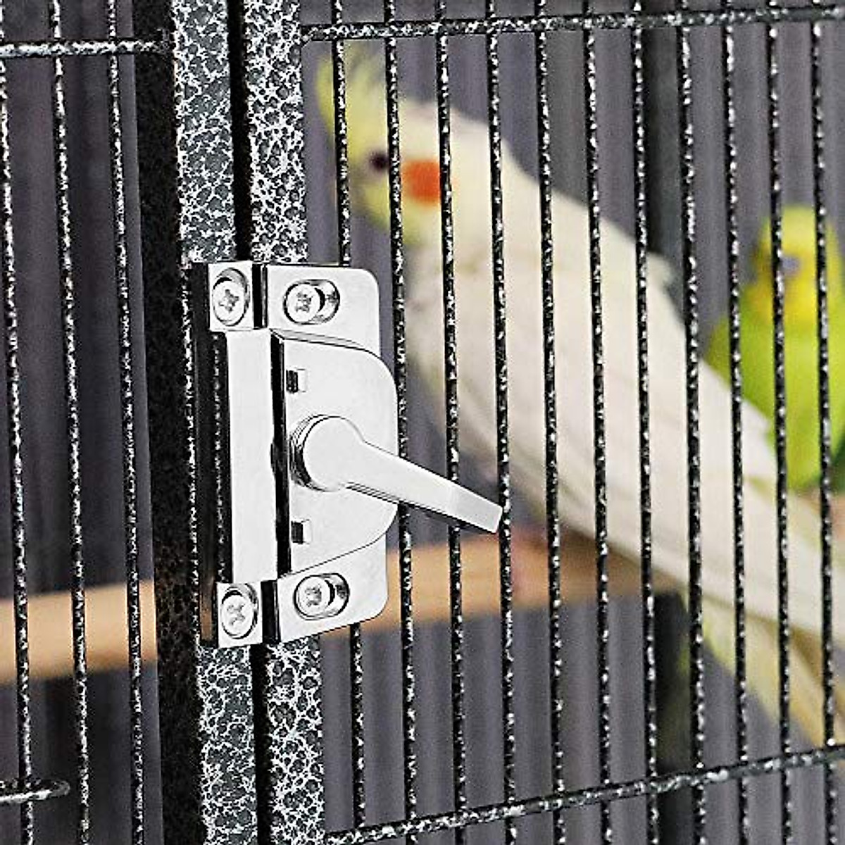 Yaheetech 63-Inch Wrought Iron Construction Rabbit Ferret Chinchilla Adult Rat Sugar Glider Guinea Pig Small Pet Animal Cage with Detachable Stand