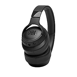 JBL Tune 710BT Wireless Over-Ear Headphone Bundle with gSport Deluxe Travel Case (Black)
