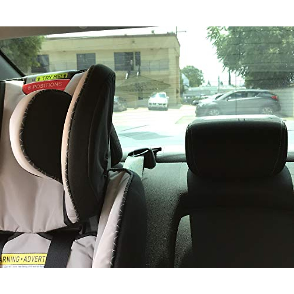 Baby on Board Sticker Sign (3 Packs), See Through When Reversing, Baby Car Sticker, Baby Car Decal, Announcement Board, US Department of Transportation Recommend Color Shape, Kid Safety, 5"x5"