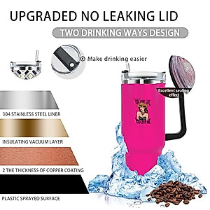 liabiliies You Look Like You Love Me Tumbler 40 oz Tumblers with Handle Insulated Tumblers Stainless Steel Tumbler