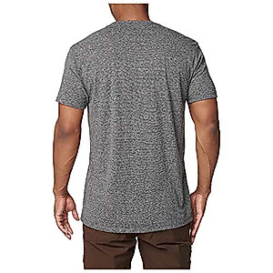 5.11 Tactical Men's Triblend Legacy Shirt, Short Sleeves, Premium Ink Graphics, Charcoal Heather, S, Style 41230ABL