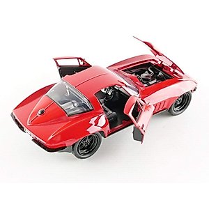 Jada Letty's Chevrolet Corvette Fast & Furious F8 The Fate of The Furious Movie 1/24 Diecast Model Car