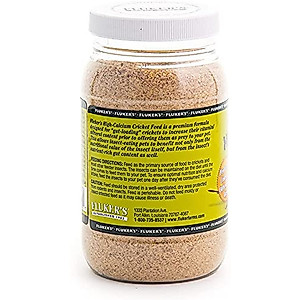 Fluker's High Calcium Cricket Diet 11.5oz - Includes Attached DBDPet Pro-Tip Guide