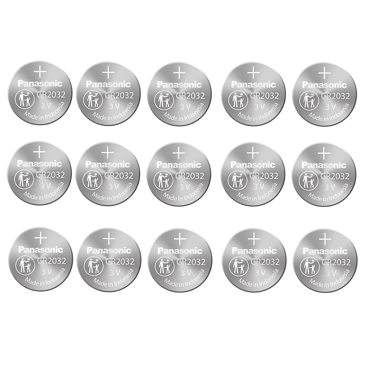 Maxell CR2032 Lithium Batteries - Pack of 15