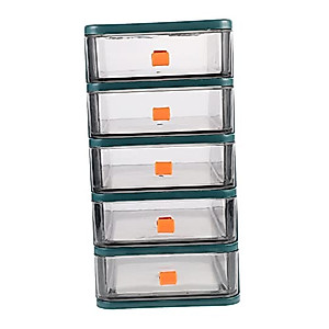 Holibanna 1 pc Box Case Inch X Makeup Clo Organiser Pp Shelf Care Dorm Counter Drawer Small Multi- Space Stands Drawers Stationary Sundries Multifunction with Unit Stationery Saving