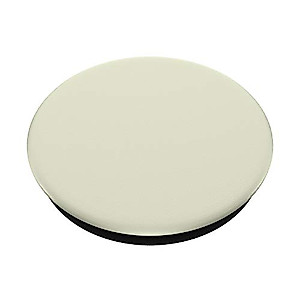 Cream Off-White Minimalist Neutral Matte Solid Color PopSockets PopGrip: Swappable Grip for Phones & Tablets