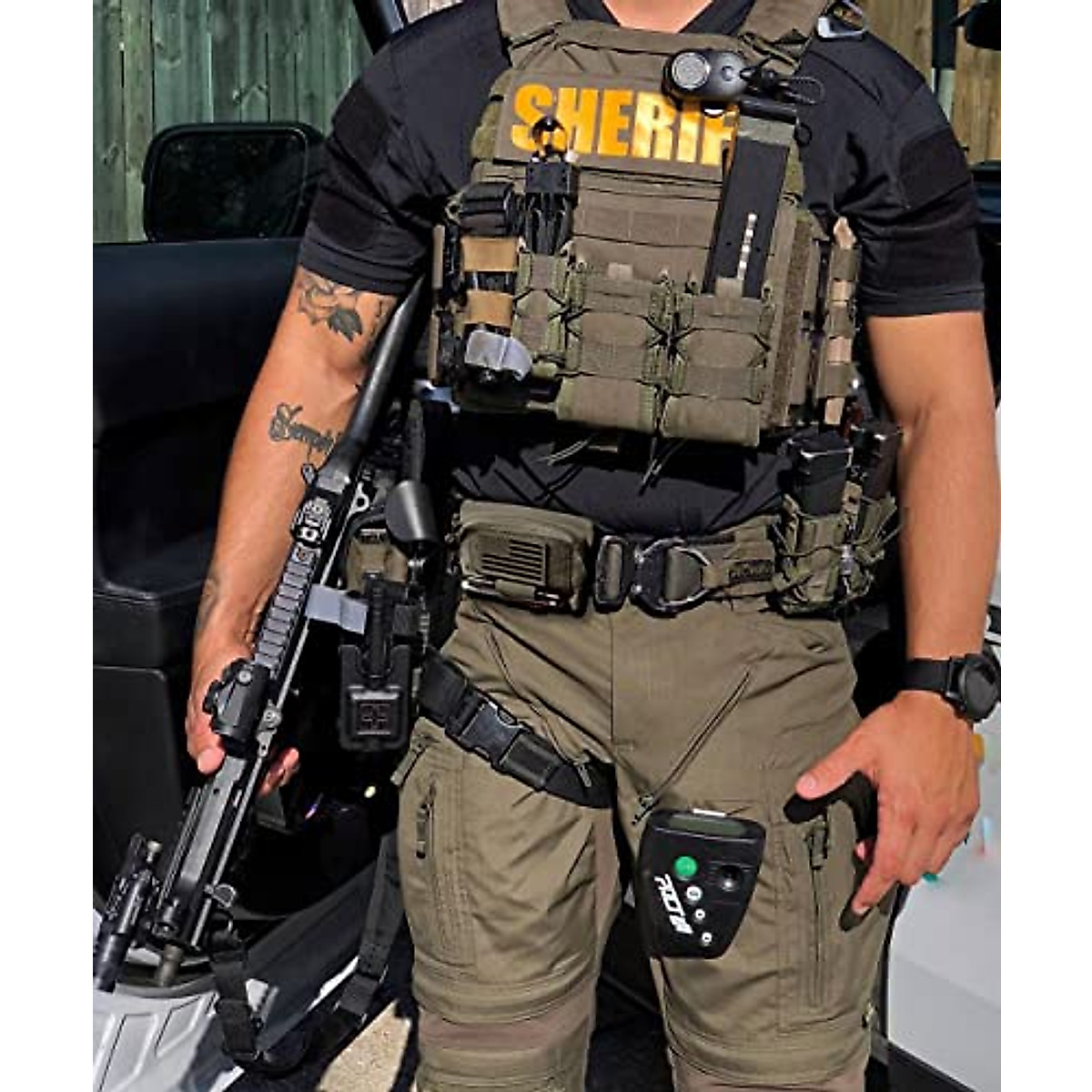 PETAC GEAR Tactical Molle Admin Pouch, Small Organizer Pocket for Tactical Vest/EDC Gun Belt/molle Platform. (MC)