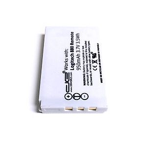 Logitech Harmony Remote Control Replacement Rechargeable Battery - Harmony One, Harmony One Advanced, Harmony 720, 850, 880, H880, 880 Pro, 885, 890, 890 Pro, 900, 900 Pro, Harmony 1, Harmony 1 Advanc