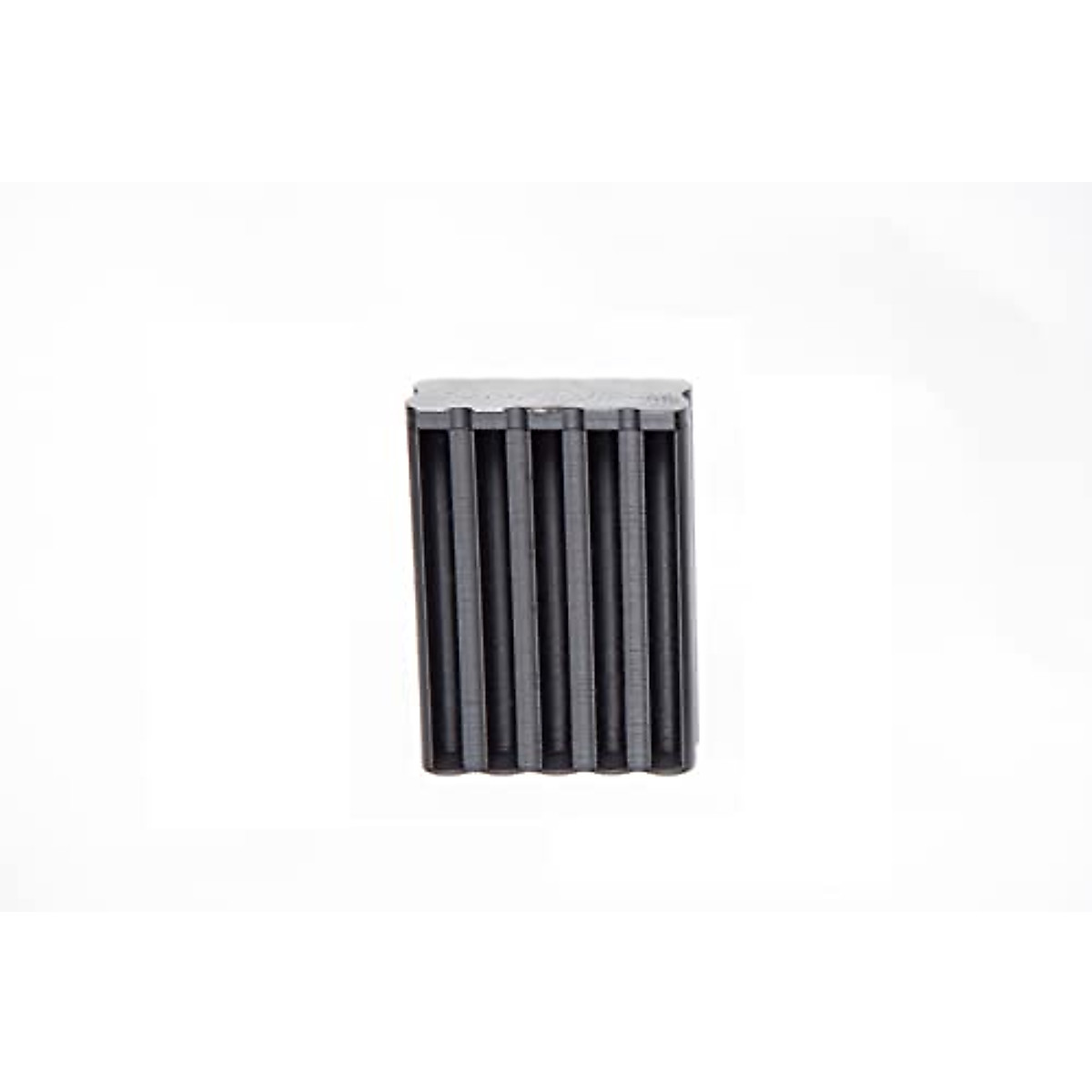 3d Printed Head Storage holder Organizer compatible with lego heads. Container holds up to 100 heads. comes with lid. Made in USA (black) AFOL KFOL