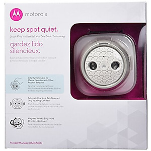 Motorola BARK500U Shock-Free No-Bark Indoor Ultrasonic Bark Deterrent