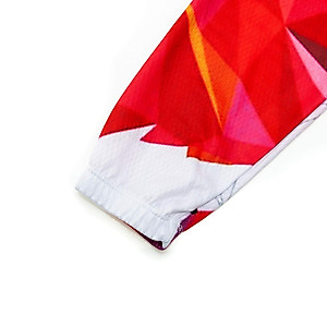 JPOJPO Men's Cycling Jersey Long Sleeve USA Animal Lion Bike Clothing Autumn Winter Reflective S-3XL