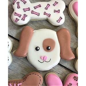 Dog Face Cookie Cutter, 4" Made in USA by Ann Clark