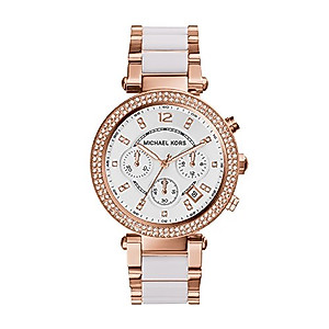 Michael Kors Women's Parker Rose Gold-Tone Watch MK5774