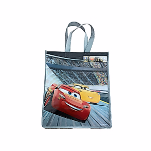 Disney's Pixar Cars with Lightning McQueen Large Reusable Tote Bag