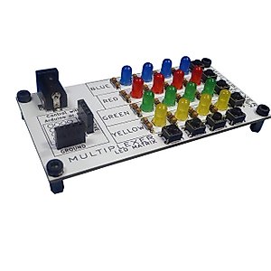 eLearnTronics Learn to Solder | Electronics Learning Board: Multiplexer | Practice Soldering & Learn Electronics Use with Arduino or Raspberry Pi