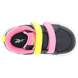 Reebok Kids WeeBok Low Sneaker, Gable Grey/Blue Slate/White, 6.5 US Unisex Infant