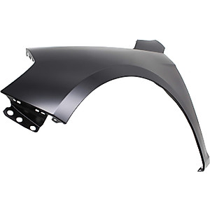Evan Fischer Front Fender Compatible with 2016-2018 Chevrolet Malibu Primed Steel CAPA Driver Side