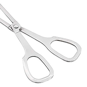 AmazonCommercial Stainless Steel Salad Tongs