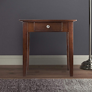 Winsome Rochester 20 x 20 x 20-Inch Wood Shaker End Table, Brown (94821)
