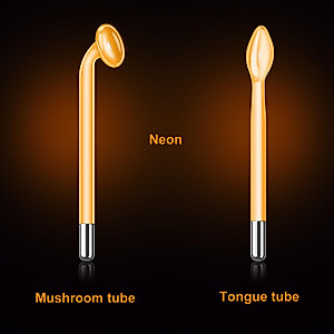 YourMate Electrode Tubes Set Neon Tube Compatible with YourMate High f requency Wand