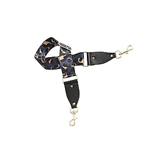 1.97" Wide Strap Adjustable Crossbody Bag Strap Replacement All-Match Canvas Strap Purse Strap Handbags Strap (Dark Blue)