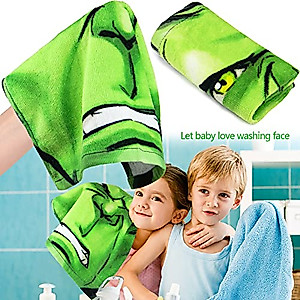 30 X 30cm Unisex One Size Incredible Hulk Cotton Towel Avengers Cartoon Face Cloth Towel