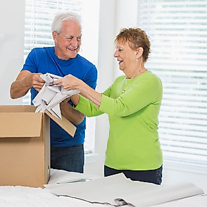 Uboxes Newsprint Packing Paper, 25 lbs, Approx 500 Sheets, NEWSPRINTW25