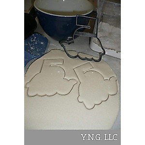 FANCY NUMBER OUTLINE WITH WORDS 1 TO 10 SET OF 10 COOKIE CUTTERS MADE IN USA PR1288