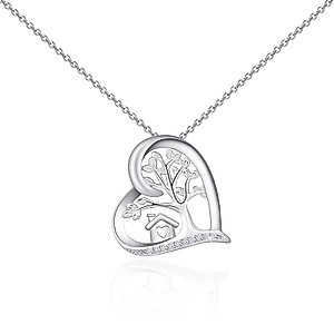 PLITI Bonus Daughter Necklace Stepdaughter Gift To My Bonus Daughter Jewelry Family Strength Jewelry For Daughter Unbiological Daughter Gift (bonus daughter necS)