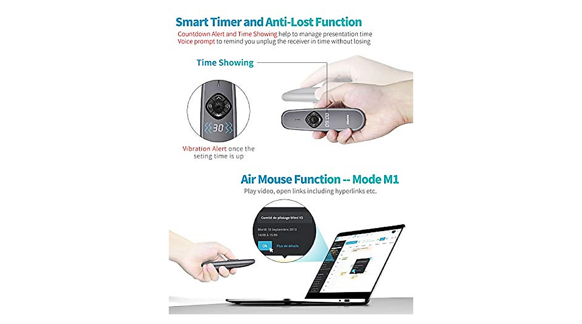 Advanced ASiNG Digital Laser Presentation Remote
