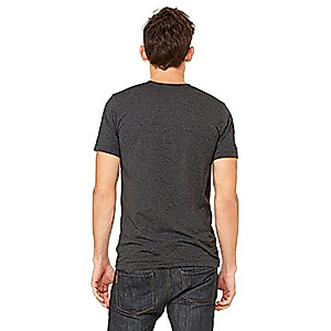 Bella + Canvas Unisex Triblend Short-Sleeve T-Shirt, Large, CHAR-BLACK TRIB