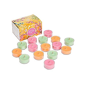 PartyLite 15-Piece Tealight Sampler, Fragranced Tea Light Candles Gift Set, Made in The USA (Tribute to Tokyo)