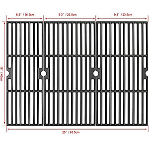 Utheer Grill Parts for Charbroil Performance 5 Burner 463347519, 475 4 Burner 463347017, 463673017, 463376018P2 Liquid Propane, Grill Cooking Grid Grates 18 inch