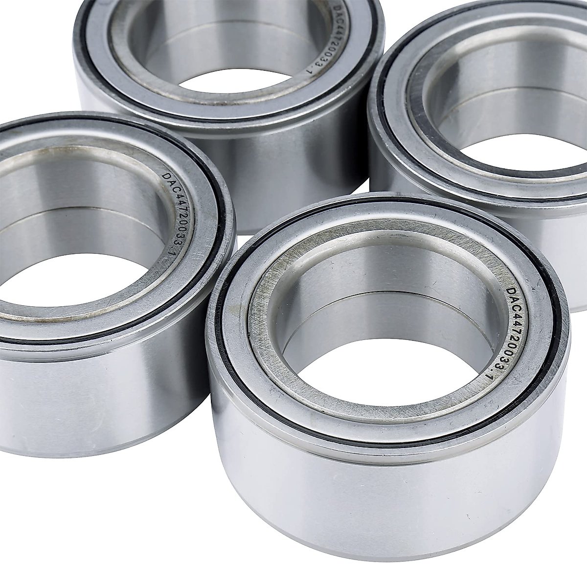Front and Rear Wheel Hub Bearings Compatible with Polaris RZR 900 1000 4 S XP XC Turbo All Models，Replace # 3514699，3514627，3514822，3514924，3515090.（4 PCS)