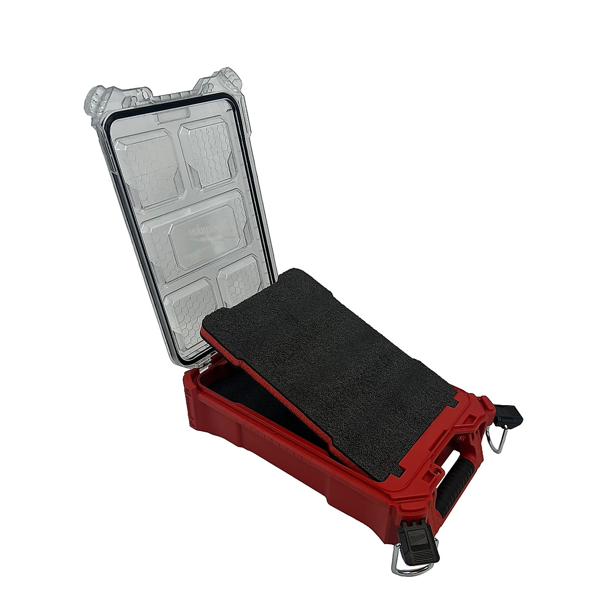 Kaizen Source - Kaizen Foam Insert Set for Milwaukee PACKOUT Compact Organizer 48-22-8435 (Red/Black)